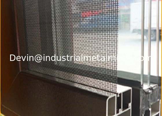 14 Mesh * 0.53mm Stainless Steel Insect Screen For Window Screening supplier
