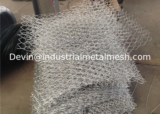 2 X 1 X 1, 2 X 1 X 0.5m, Galfan, Galvanized Gabion Baskets, Corrosion Resistance Capacity supplier