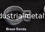 Astm Standard Chain Link Fence Accessories, Brace Bands | Post Cap | Sleeves | Tension Bar supplier