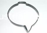 Astm Standard Chain Link Fence Accessories, Brace Bands | Post Cap | Sleeves | Tension Bar supplier