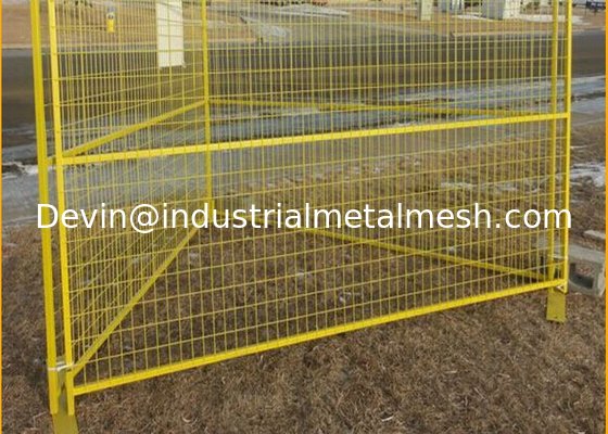 Temporary Fencing Panels Od 32 Pipes X 2.00mm Hot Dipped Galvanized Temp Site Fencing Panels Contruction Fencing Panels supplier
