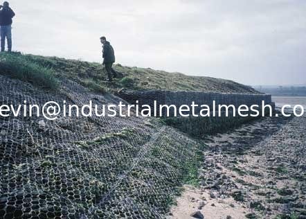 60x80mm mesh openning Gabion Basket/ Gabion Box Manufacture supplier