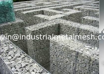 Welded Galvanized Gabion Basket 2m X 1m X 1m supplier