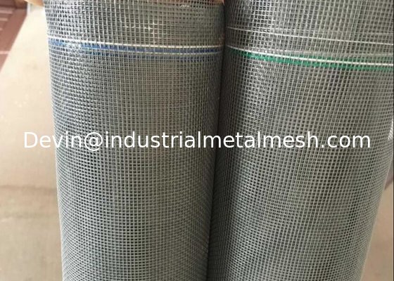 Anti-Mouse Brown White Insect Screen Fiberglass For Eastern Asia supplier