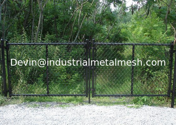 2 Inches Green Color Pvc Coated 5x5cm 8' Galvanized Chain Link Fence Costs With Good Quality supplier