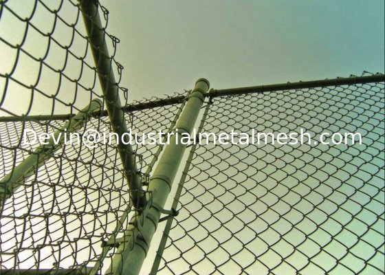 2 Inches Green Color Pvc Coated 5x5cm 8' Galvanized Chain Link Fence Costs With Good Quality supplier