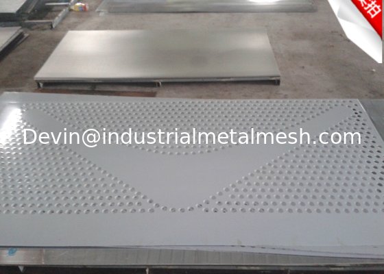 1.22x1.22m Mild Steel Perforated Metal Sheet For Mining For North America supplier