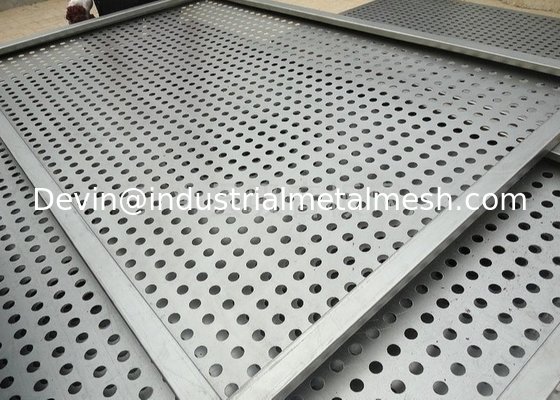 Standard  BH Finish Stainless Steel Perforated Sheets Suppliers For Corrugated Pipe supplier