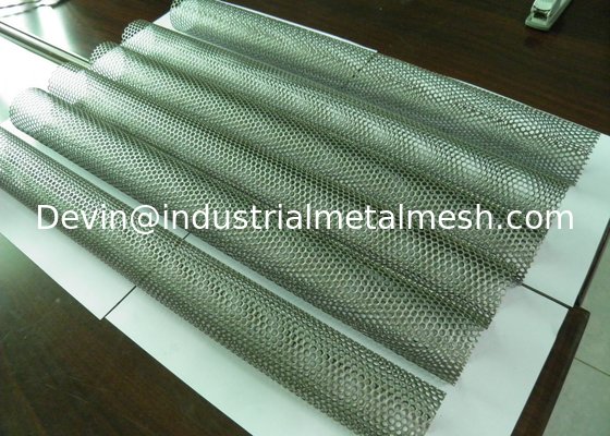 Regular  Round Holes Stainless Steel Perforated Sheets Square Hole With 1000mm Width supplier