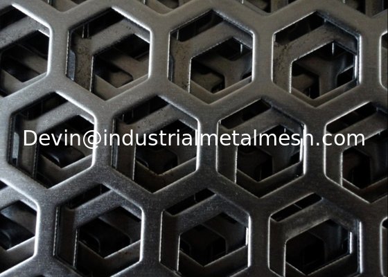 Regular  Round Holes Stainless Steel Perforated Sheets Square Hole With 1000mm Width supplier
