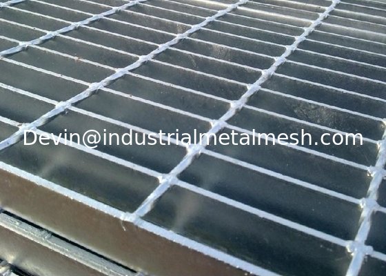 Metal Building Materials Hot Dipped 32 X 5mm Galvanized Steel Grating supplier