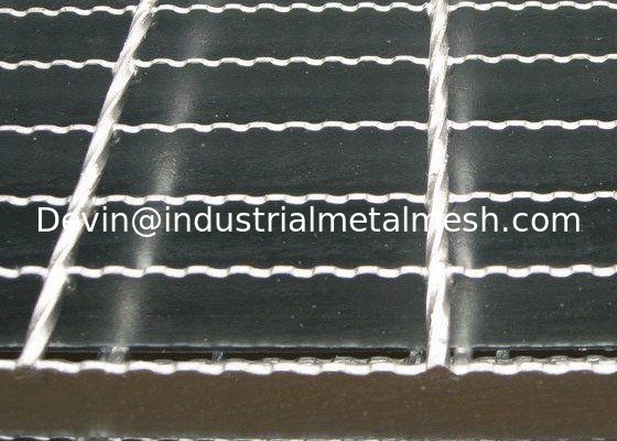 Metal Building Materials Hot Dipped 32 X 5mm Galvanized Steel Grating supplier