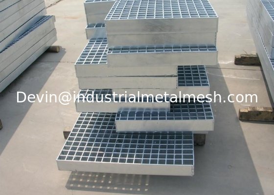 Metal Building Materials Hot Dipped 32 X 5mm Galvanized Steel Grating supplier