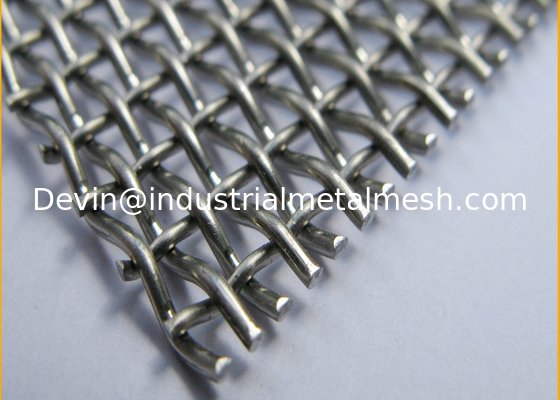 Excellent Resistance Coarse T304 Stainless Steel Wire Mesh Round For Screening Of Solid supplier