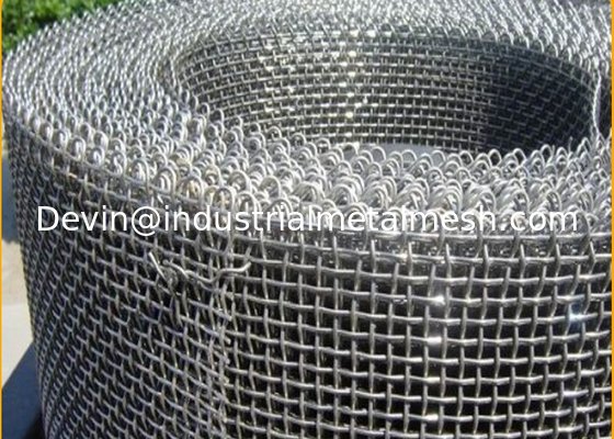 Excellent Resistance Coarse T304 Stainless Steel Wire Mesh Round For Screening Of Solid supplier