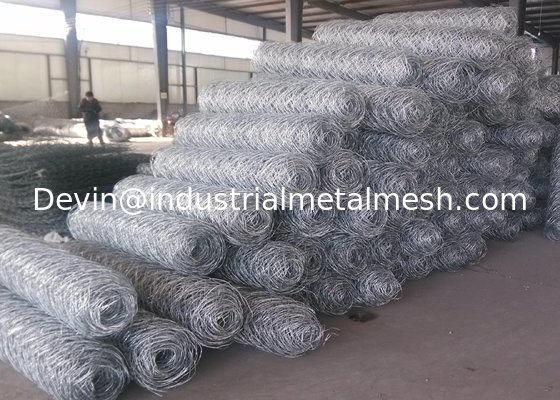 Directly Sale 80x100mm Openning Ductile Hexagonal Gabion Baskets supplier