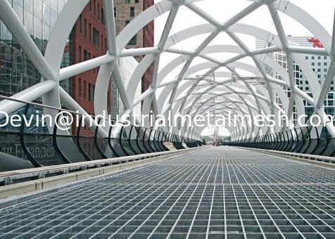 Metal Building Materials Hot Dipped 32 X 5mm Galvanized Steel Grating supplier