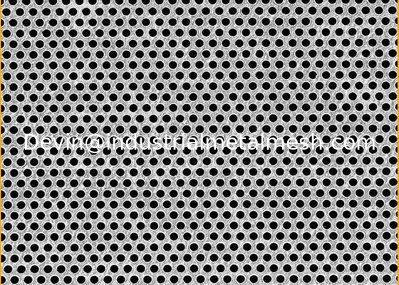 Regular  2B Finish Stainless Steel Perforated Sheets Square Hole With 1524mm Width supplier
