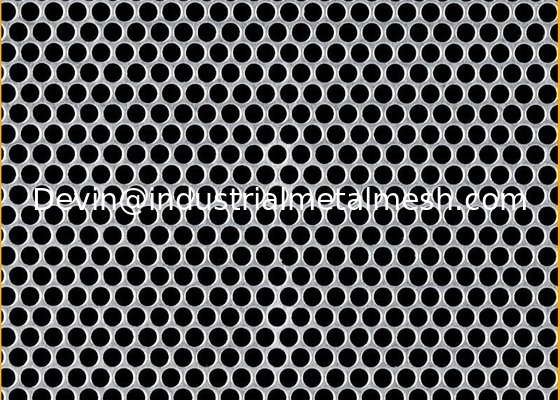 Regular  2B Finish Stainless Steel Perforated Sheets Square Hole With 1524mm Width supplier