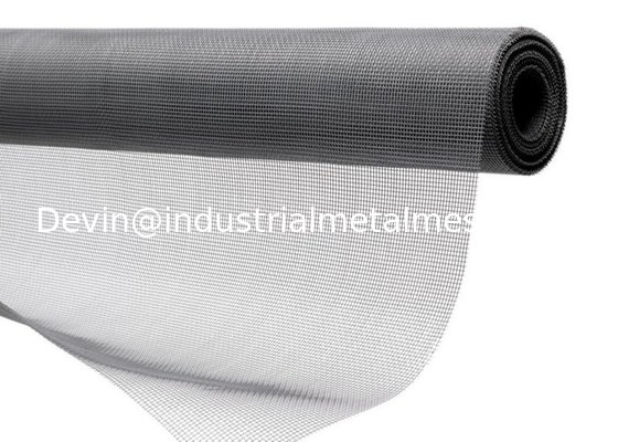 3FT 14x18 Aluminum Charcoal Insect Screen Fabric Use In Porch supplier