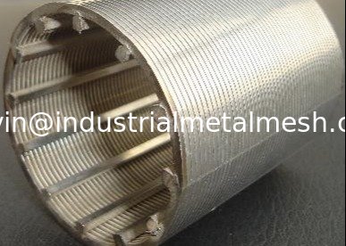 China Online Shopping Johnson V Wedge Wire Stainless Steel Water Well Pipe Screen supplier
