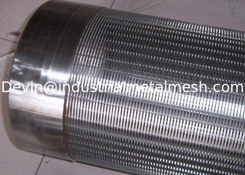 High Quality Hot Sale Johnson Wedge Wire Water Well Filter Screen supplier