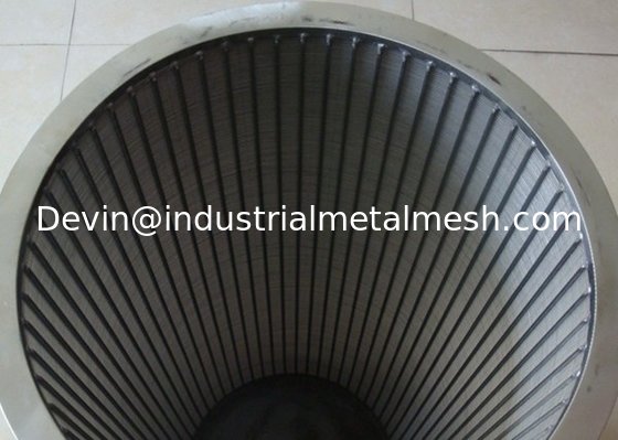 High Quality Hot Sale Johnson Wedge Wire Water Well Filter Screen supplier