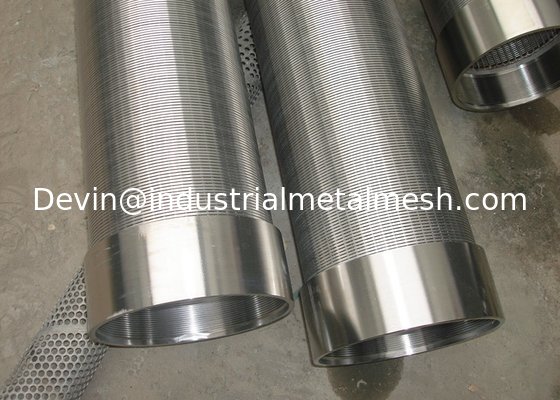 Water Well Drilling Used Johnson Stainless Steel Pipe Filter Screens supplier