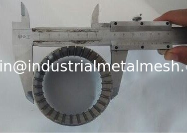 Water Well Strainer Pipe/Trapezoidal Welded Johnson Stainless Steel Wedge Wire Screen supplier