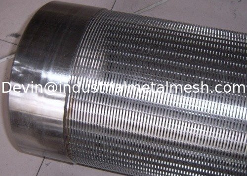 High Quality Reverse Rolled Johnson Stainless Steel Water Well Screen For Sand Control supplier