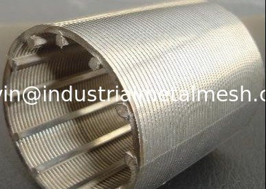 High Quality Reverse Rolled Johnson Stainless Steel Water Well Screen For Sand Control supplier