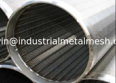 Stainless Steel Water Well Screen/Johnson Well Screen Pipe/Johnson V Wire Water Well Screen supplier