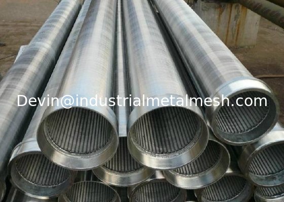 Stainless Steel 304 V Wire Wedge Water Well Sand Johnson Screen supplier