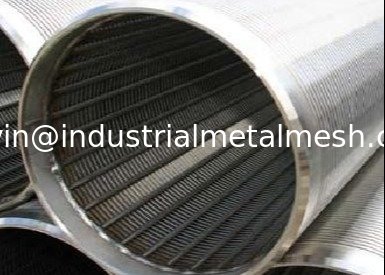 Stainless Steel 304 V Wire Wedge Water Well Sand Johnson Screen supplier