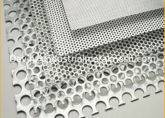 Customize BA Finish Fmx00481 Stainless Steel Perforated Sheet With 1000mm Width supplier