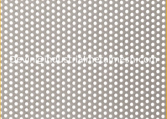 Standard  2B Surface Polished Stainless Steel Perforated Sheet For Household Articles supplier