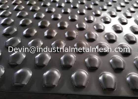 Standard  8mm Pitch Polished Stainless Steel Perforated Sheet For Fencing supplier