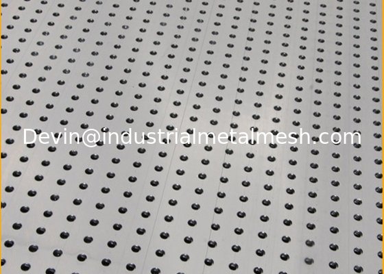 Standard UNS Stainless Steel Perforated Screen Sheet For Corrugated Pipe supplier