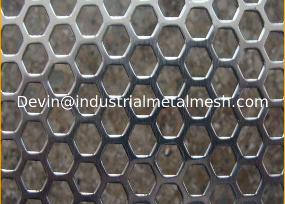 Standard 8mm Pitch 316 Stainless Steel Perforated Sheet For Household Articles supplier
