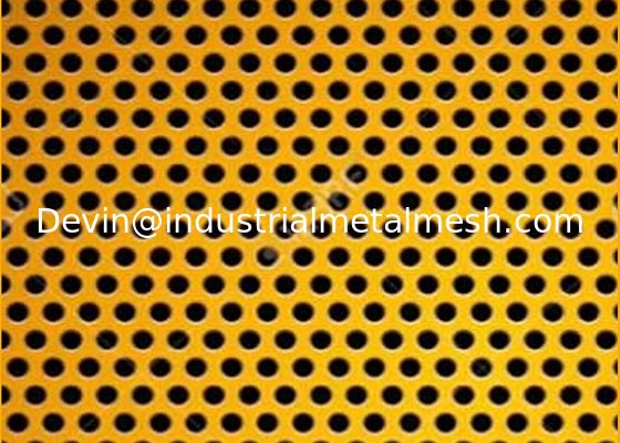 Standard 8mm Pitch 316 Stainless Steel Perforated Sheet For Household Articles supplier