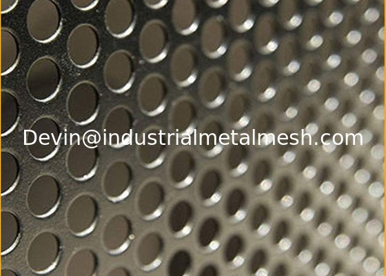 Regular  Mirror Finish Corrugated Perforated Stainless Steel Sheets For Decorative supplier