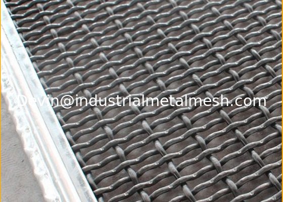 Hot Sales Stone Lock Crimped Crusher Vibrating Screen Mesh / Mining Screen Mesh supplier
