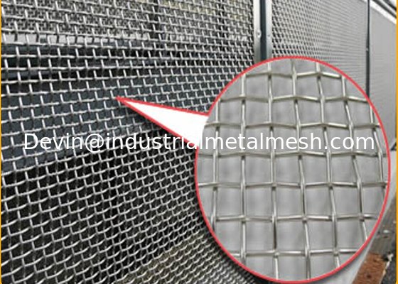 Hot Sales Stone Lock Crimped Crusher Vibrating Screen Mesh / Mining Screen Mesh supplier