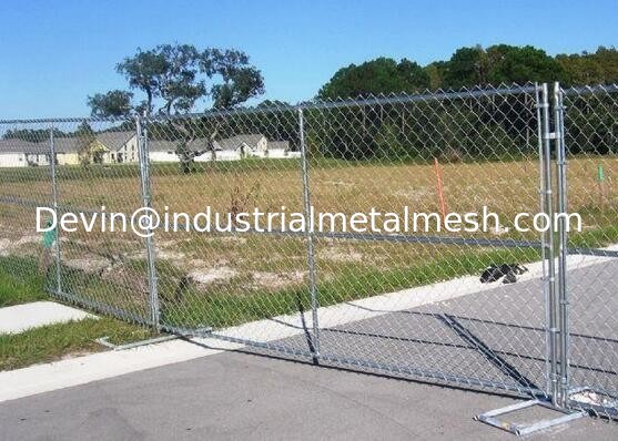 Temporary Wire Fencing Panels 42 Microns Zinc Layer HDG Before Welding For Sale Newcasttle And Sydney supplier