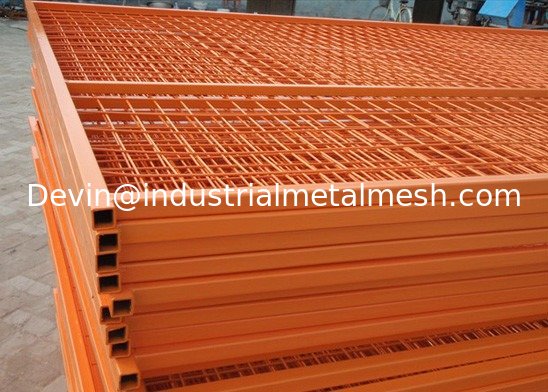 Hot Dipped Galvanized Construction Temporary Fence Panels supplier