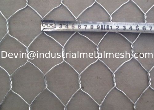 hot dipped galvanized 3/4" inch openning Hexagonal Wire Mesh 10mm supplier