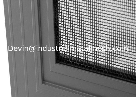 Powder Coated SS 304 Security Mesh Stainless Steel Insect Screen supplier