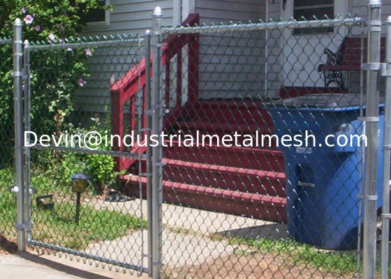 Australia Standard   6ft X 50ft 50x50mm Opening 9gauge PVC Coated Steel Wire Chain Link Fence For Airport Fence supplier
