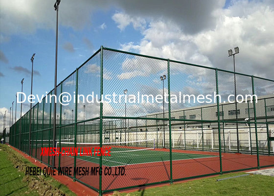 42" Vinyl Coated Residential Galvanized Chain Link Fencing For Pool supplier