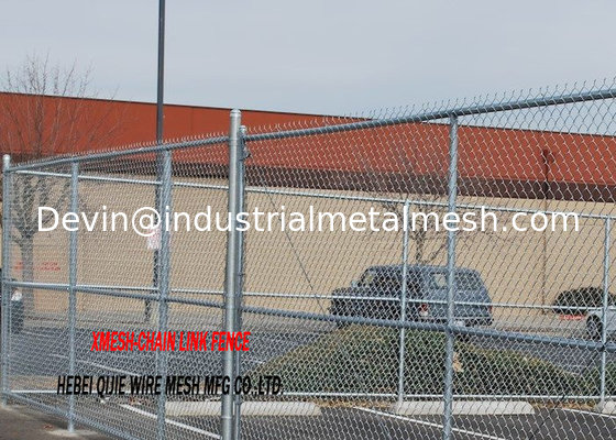 ASTM F668 PVC Coated Chain Link Fence With 6 Ga Wire Extruded And Bond supplier